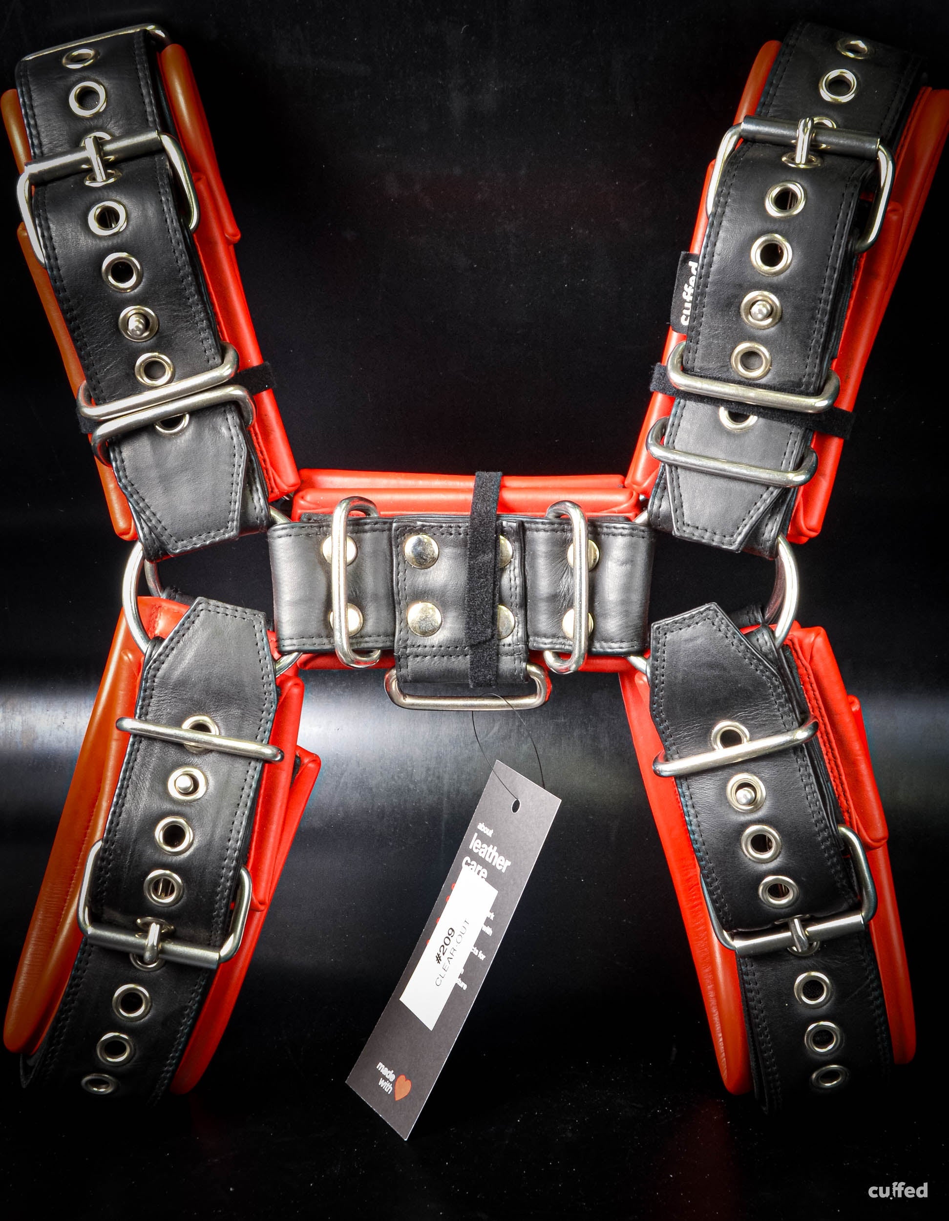 leathstraints harness one #209 – Cuffed Store